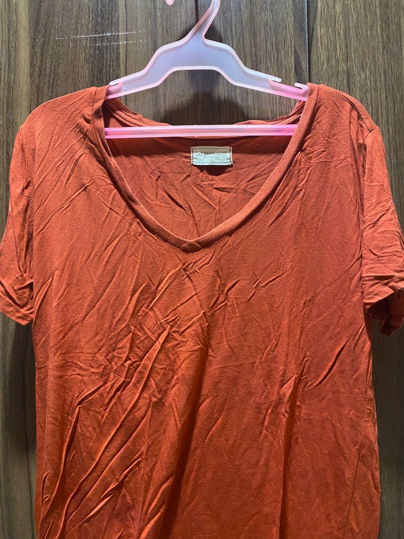 Penshoppe terracotta top ♡, Women's Fashion, Tops, Shirts on Carousell