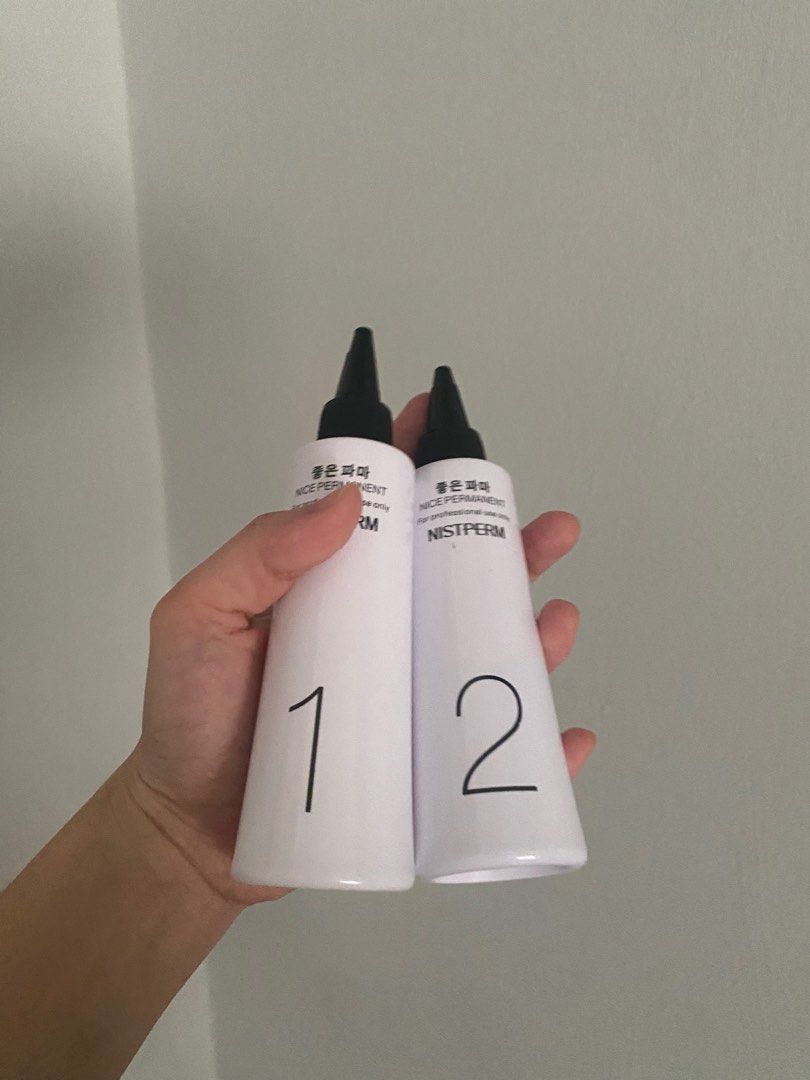 Perm Solution (MADE IN KOREA), Beauty & Personal Care, Hair on Carousell