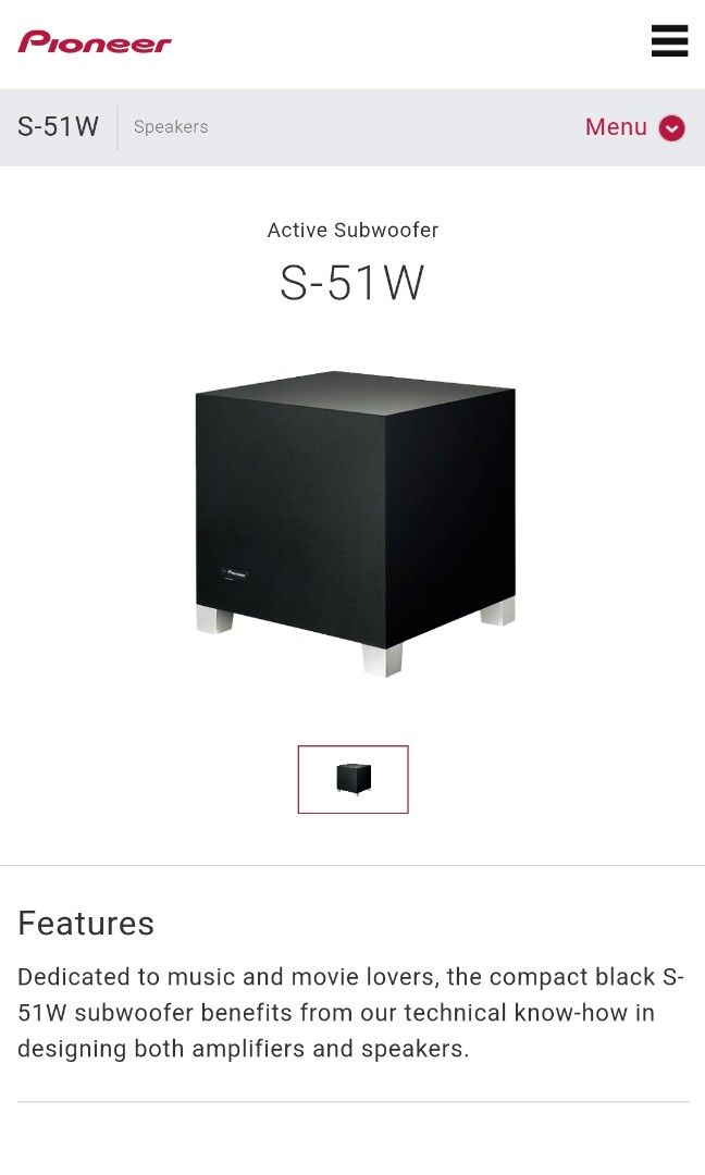 REDUCED Pioneer Full Audio Hi-Fi System, Audio, Soundbars, Speakers ...