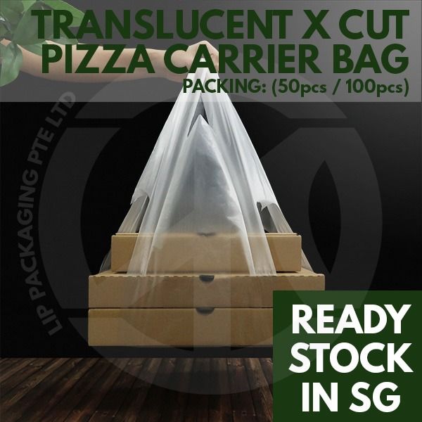 Pizza Box Plastic Bag / Carrier Bag for Pizza Box / G String Bag for ...
