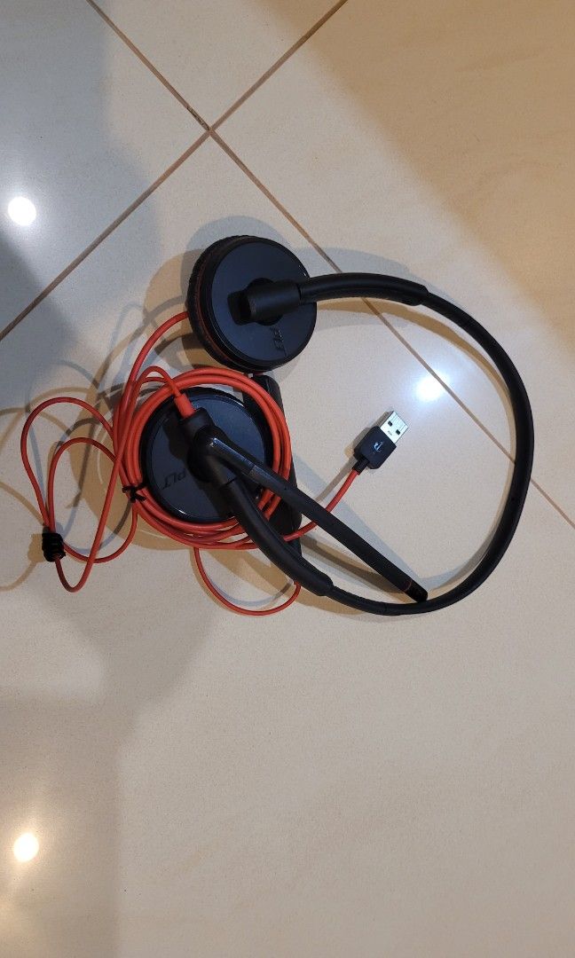 plantronics headset USB port C3200, Audio, Headphones & Headsets on ...