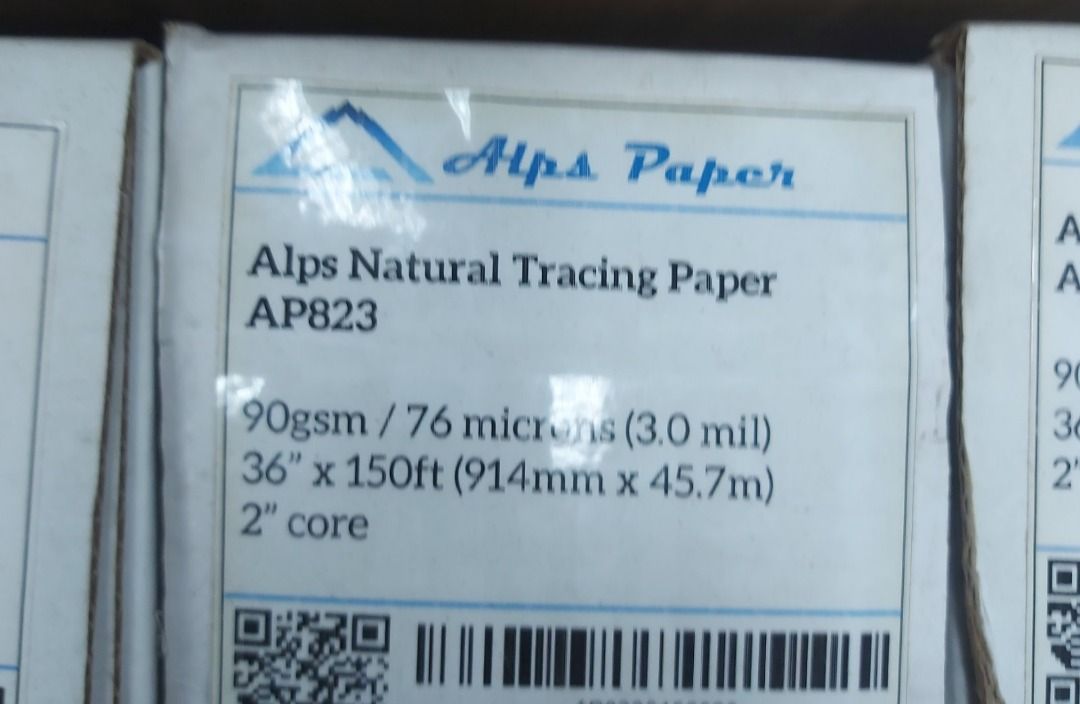 Plotter Paper/ Large Format Media- Blueprint Paper/ Tracing Paper ...