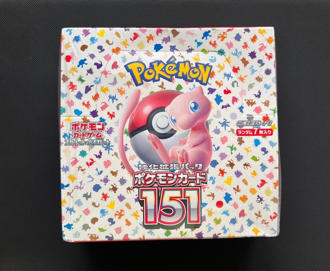 Pokemon 151 Booster Box (1 box only), Hobbies & Toys, Toys & Games on ...