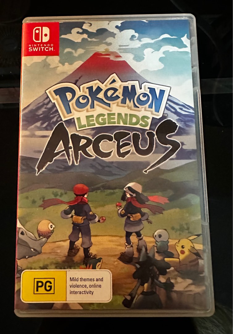 Pokemon Arcues (used condition) with case, Video Gaming, Video Games ...