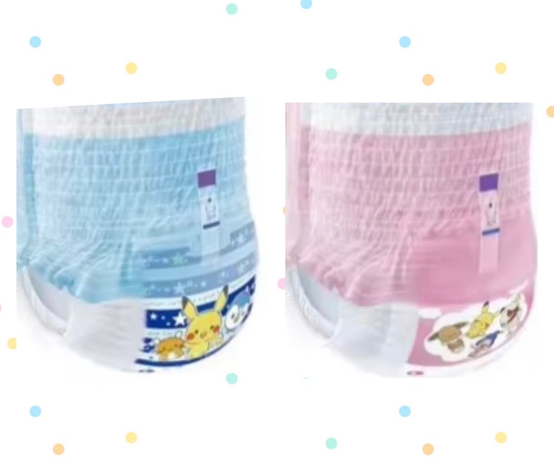 Pokémon xxxl diaper pants abdl, Babies & Kids, Bathing & Changing ...