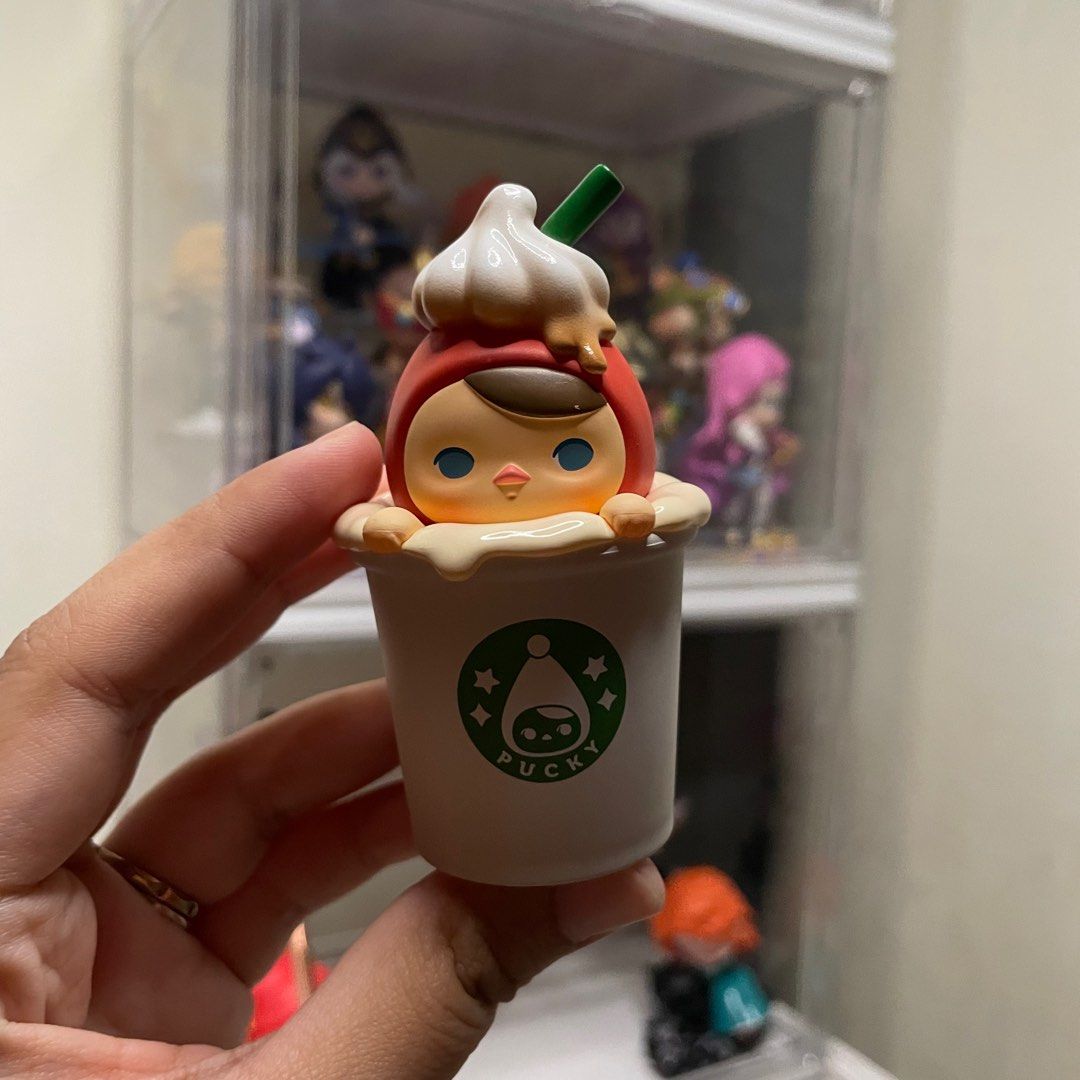 POP MART PUCKY CAFE SERIES, Hobbies & Toys, Toys & Games on Carousell