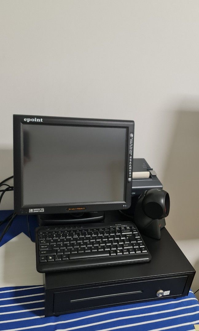 POS Epoint Pos system double screen POS machine. come with printer ...