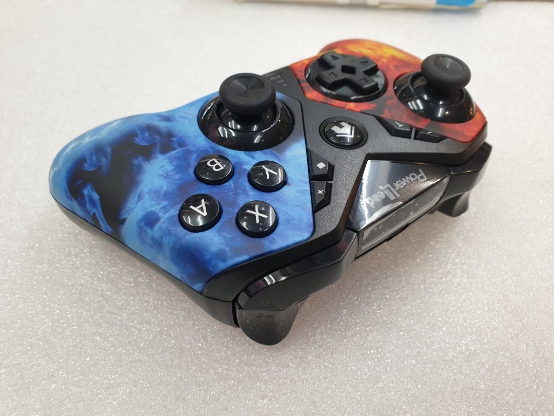 Power lead Wireless Controller for N-S/PC/Android with 6 Axis Gyroscope ...