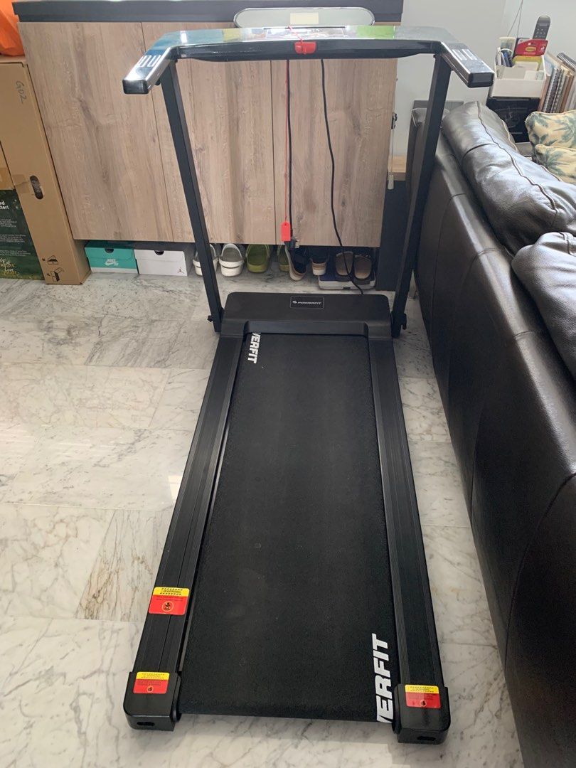 powerfit pf1002 foldable treadmill, Sports Equipment, Exercise ...