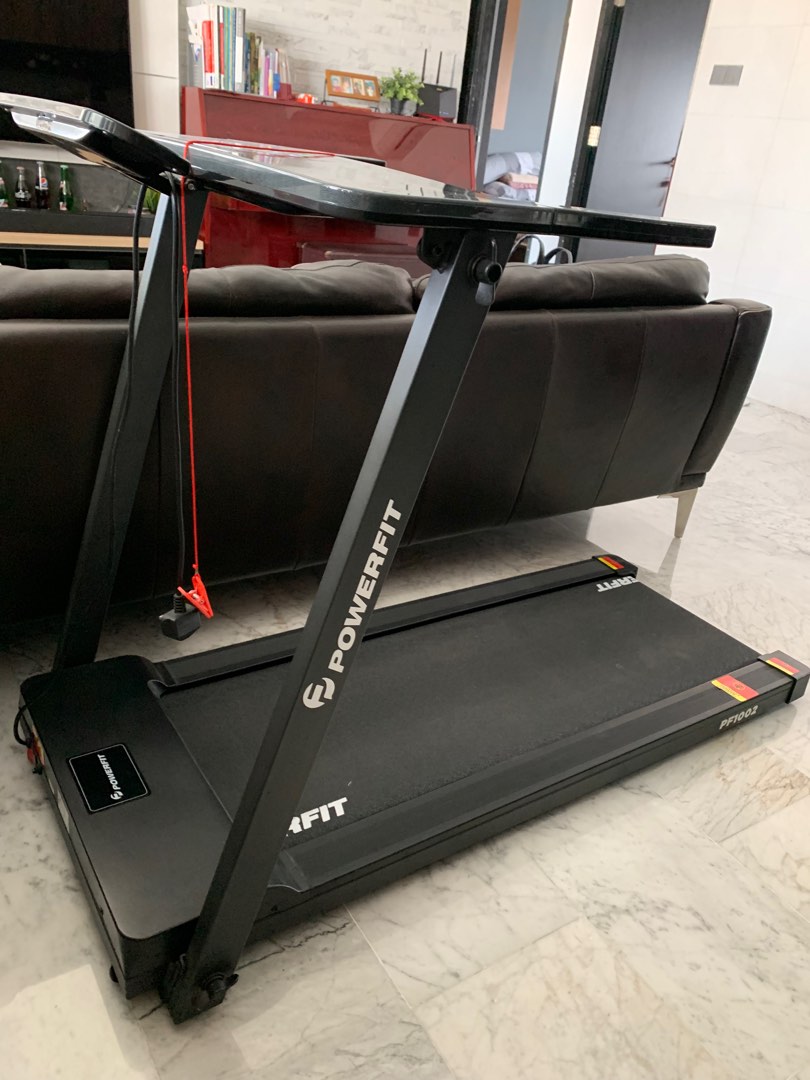 powerfit pf1002 foldable treadmill, Sports Equipment, Exercise ...