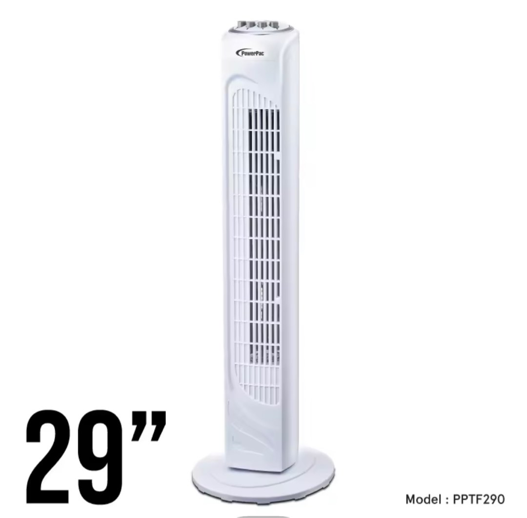 PowerPac tower fan, Furniture & Home Living, Lighting & Fans, Fans on ...