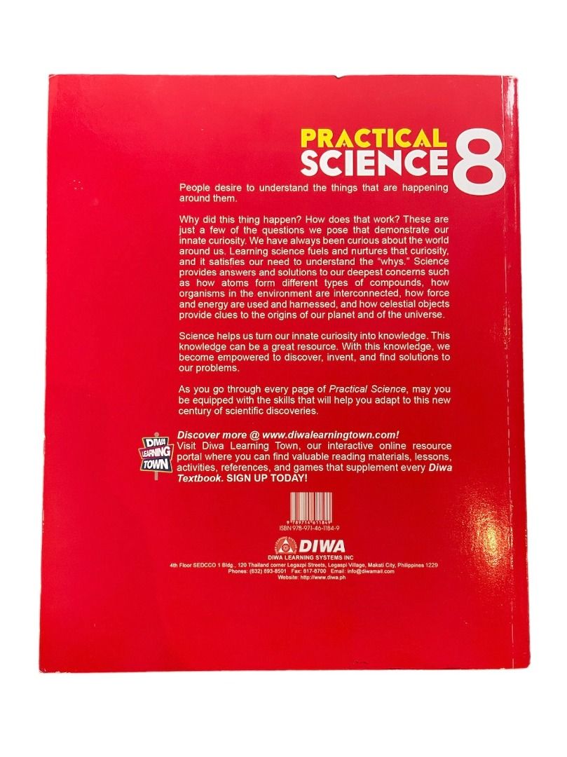 PRACTICAL SCIENCE 8, Hobbies & Toys, Books & Magazines, Textbooks on ...