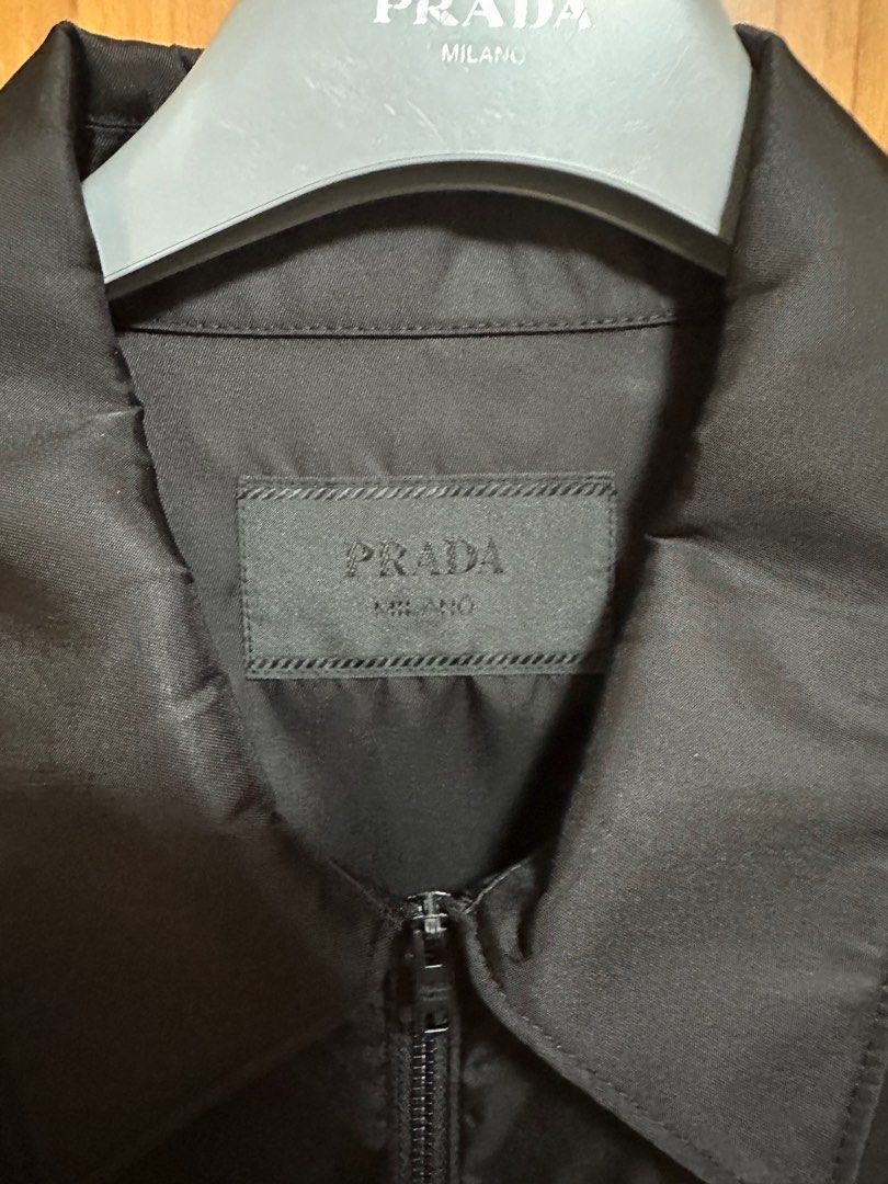 Prada technical jacket, Luxury, Apparel on Carousell