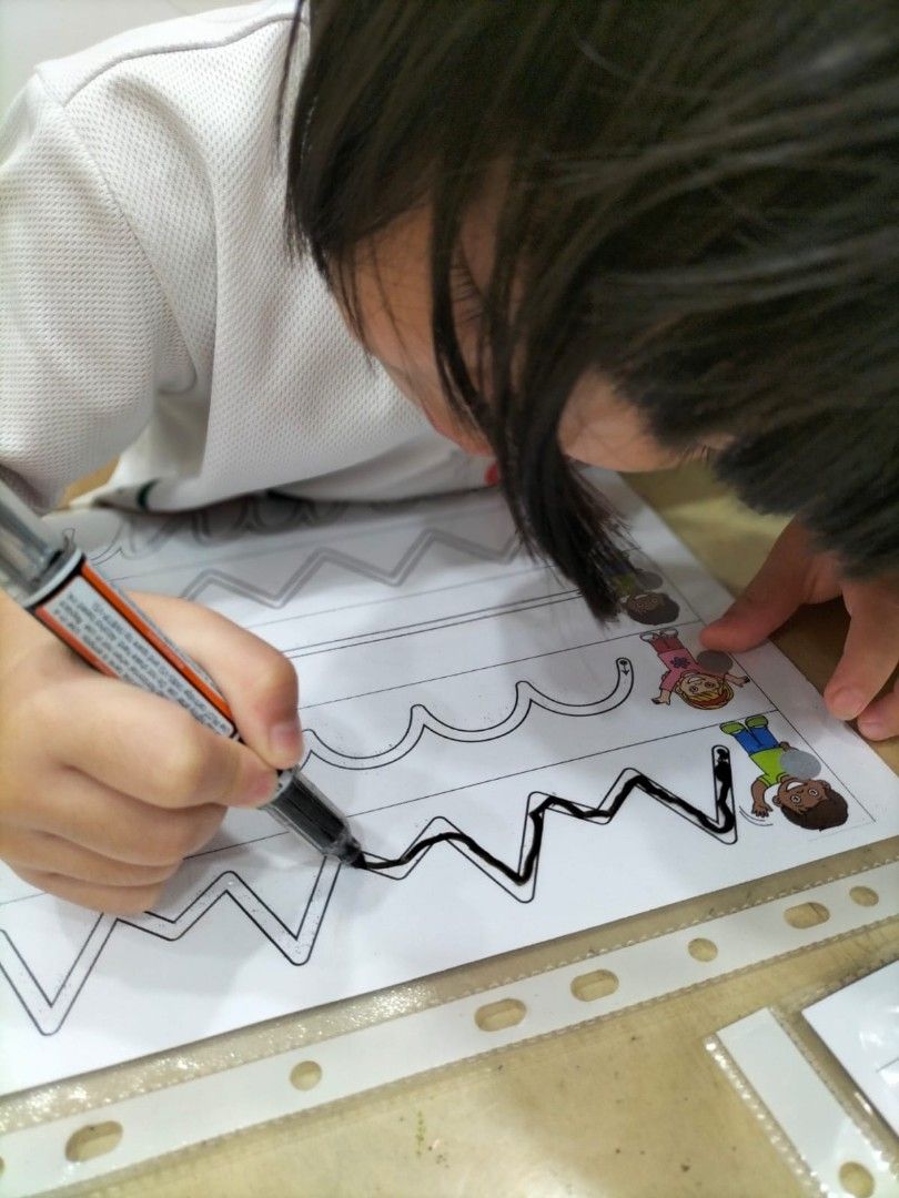 Pre Writing Fine Motor Skill Practice, Hobbies & Toys, Stationery ...