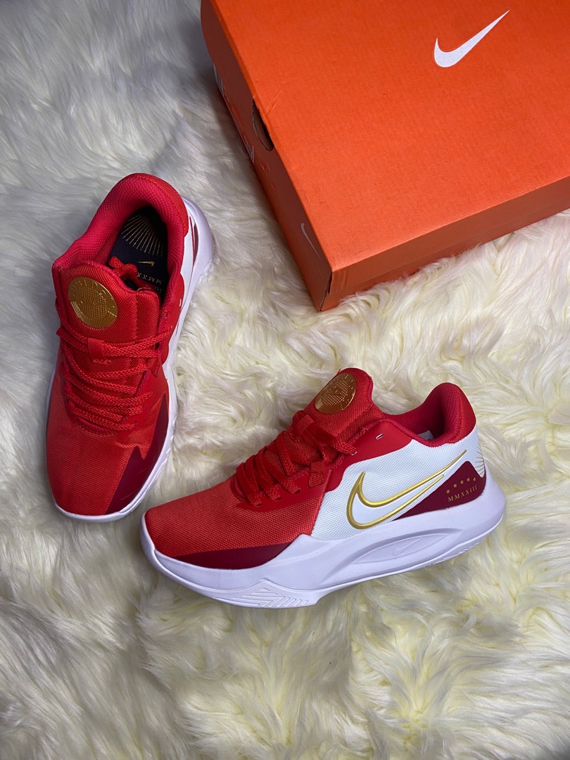 Precision 6 Team Red/CNY, Men's Fashion, Footwear, Sneakers on Carousell