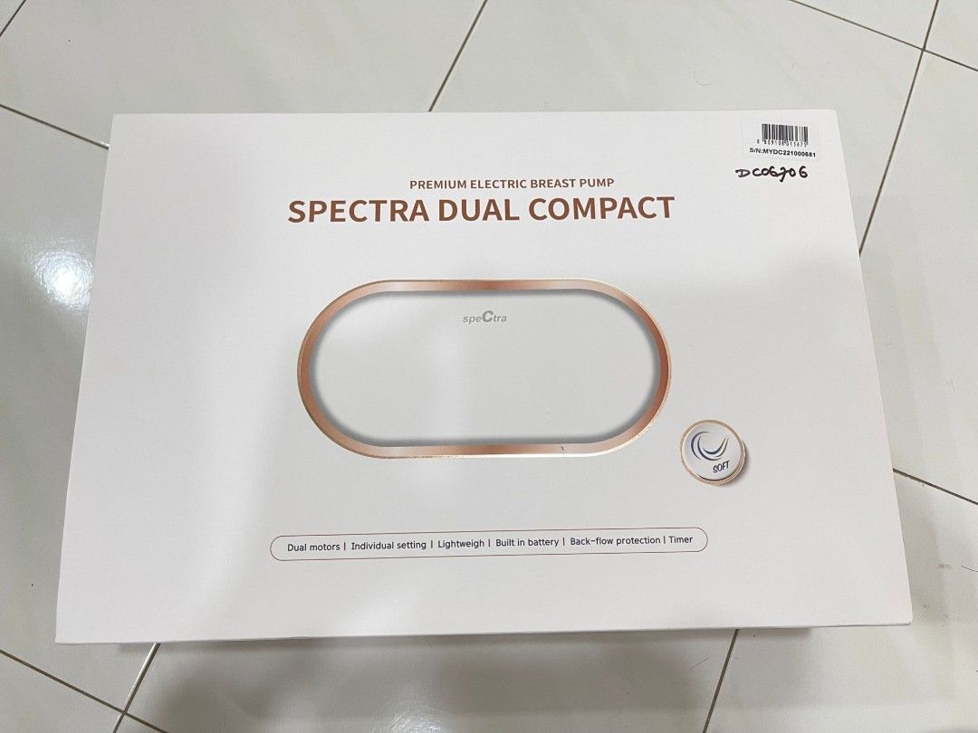 Premium Spectra Dual Compact Electrical Breastpump, Babies & Kids ...