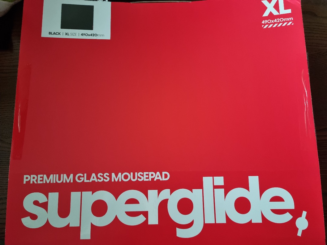 Pulsar Superglide pad XL Black (Pristine), Computers & Tech, Parts ...