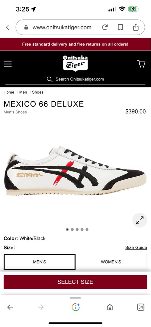 Rare Onitsuka Tiger Mexico 66 Deluxe Japan Made Kabuki on Carousell