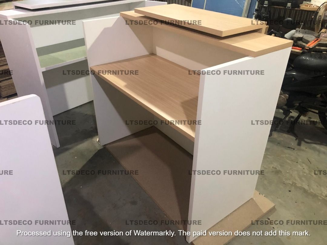 RECEPTION TABLE LAMINATED FINISH OFFICE PARTITION AND OFFICE FURNITURE ...
