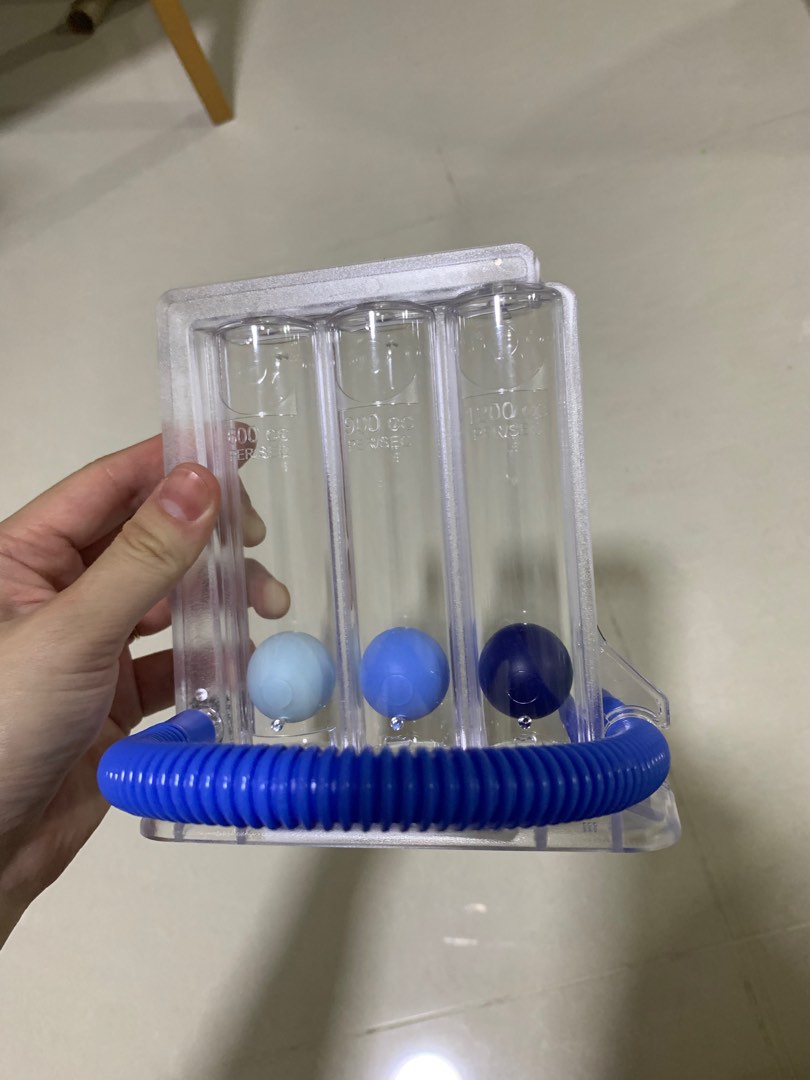 Respiratory therapy gadget, Health & Nutrition, Medical Supplies ...