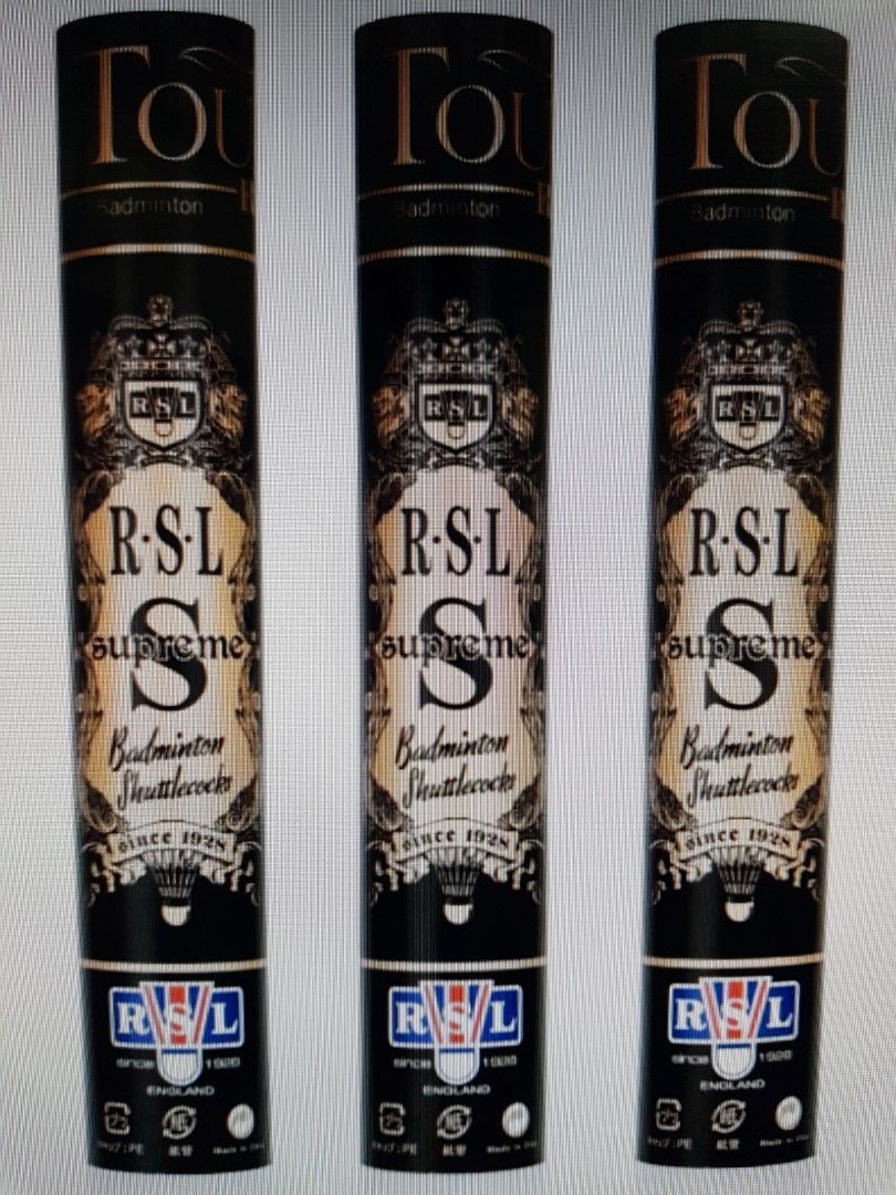 RSL Supreme Shuttlecocks, Sports Equipment, Other Sports Equipment and ...