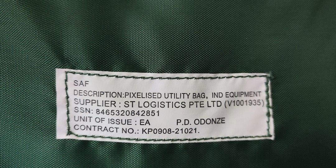 SAF Pixelised Backpack/Rucksack, Men's Fashion, Bags, Backpacks on ...