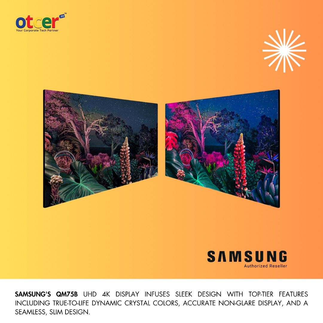 Samsung QM75B, TV & Home Appliances, TV & Entertainment, TV Parts ...