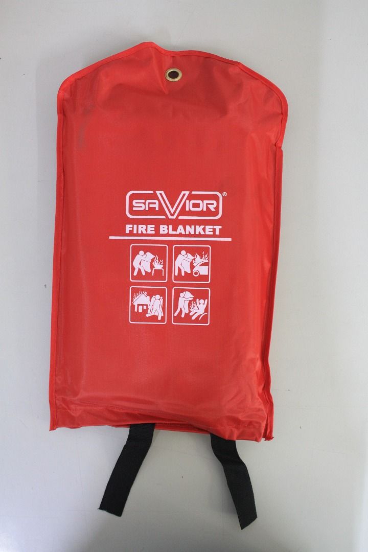 Savior Fire Blanket (BFM-FB1818), Furniture & Home Living, Security ...