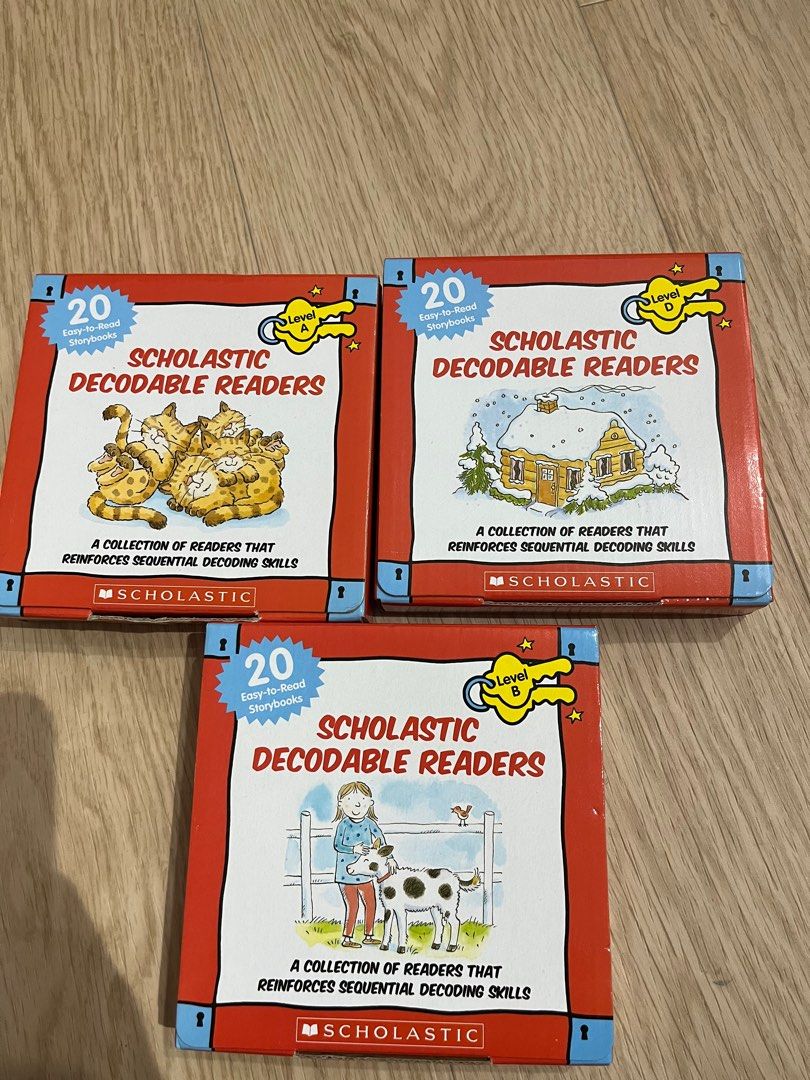 Scholastic decodable readers, Hobbies & Toys, Books & Magazines, Children's Books on Carousell