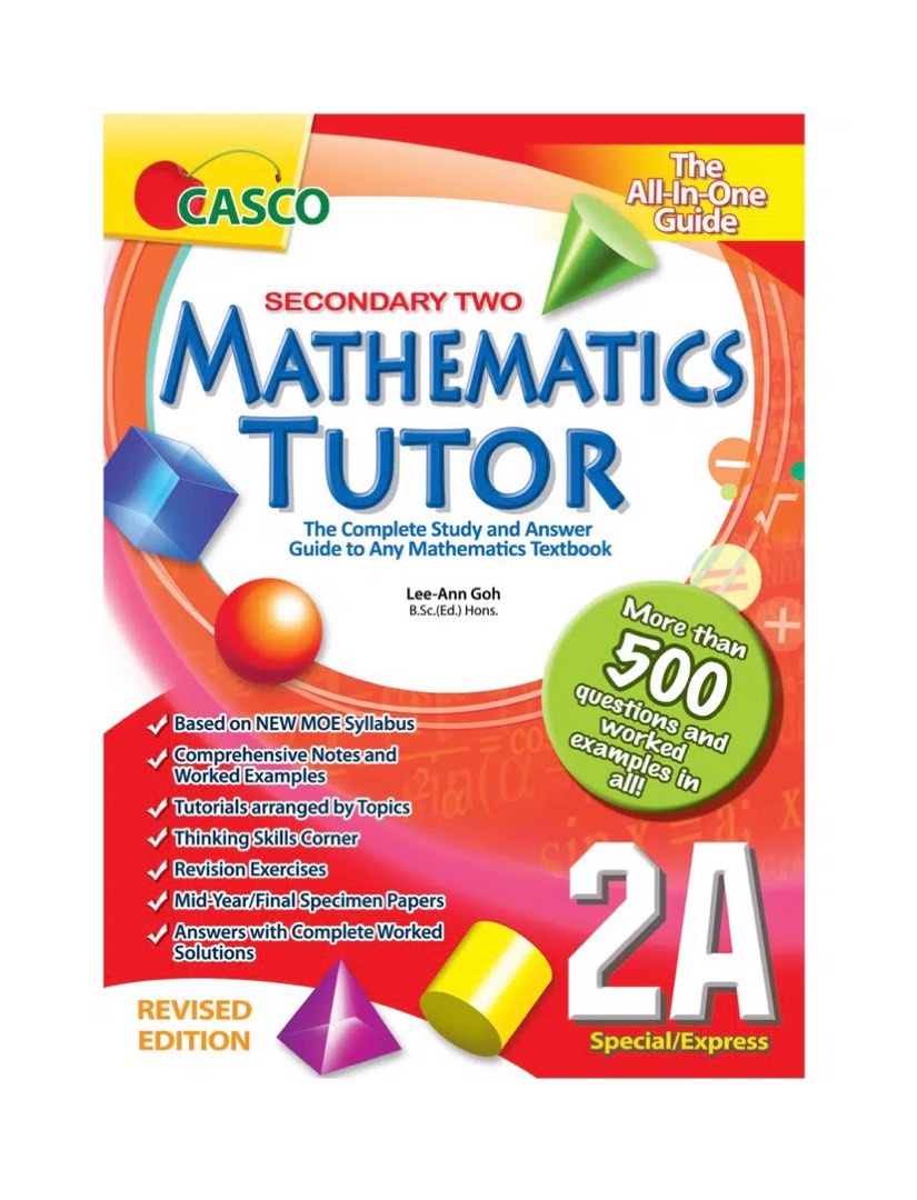 Secondary 2 math assessment book, Hobbies & Toys, Books & Magazines ...