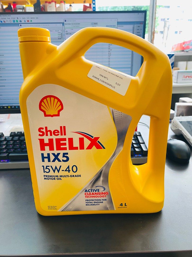 Shell Helix HX5 15W-40 Engine Oil, Services, Others on Carousell