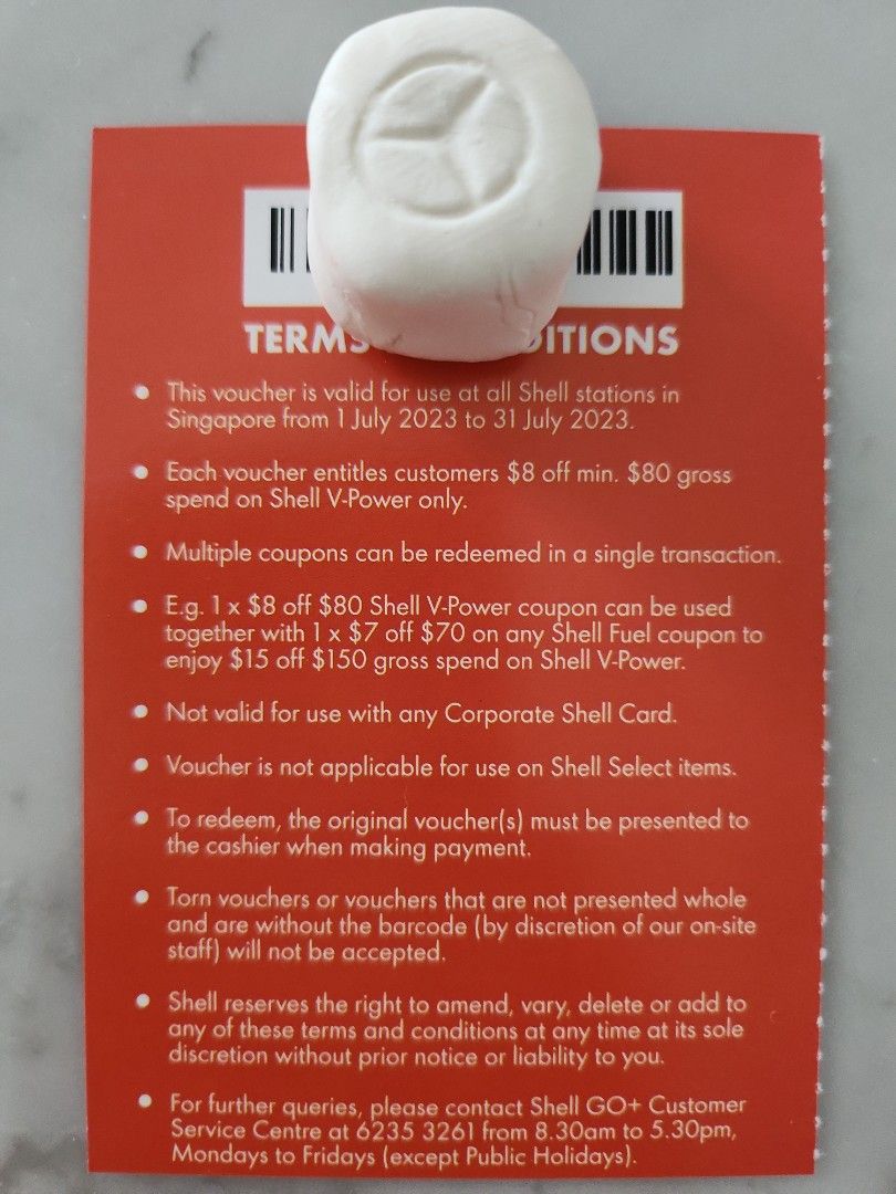 Shell power voucher, Tickets & Vouchers, Vouchers on Carousell