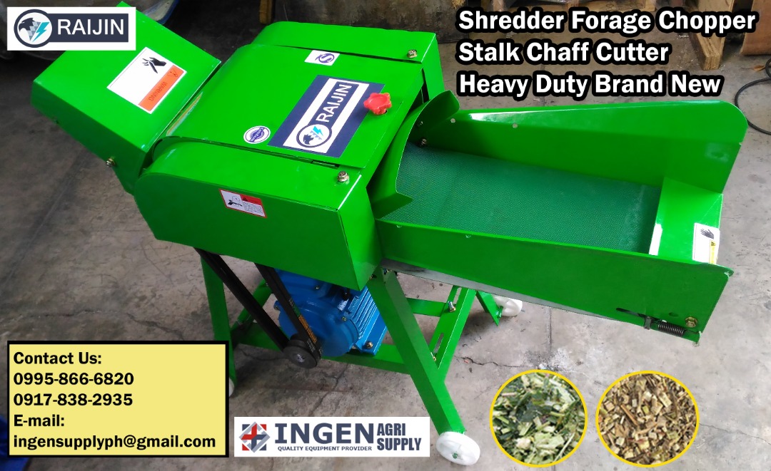 shredder forage chopper heavy duty industrial BNEW japan tech Raijin on ...