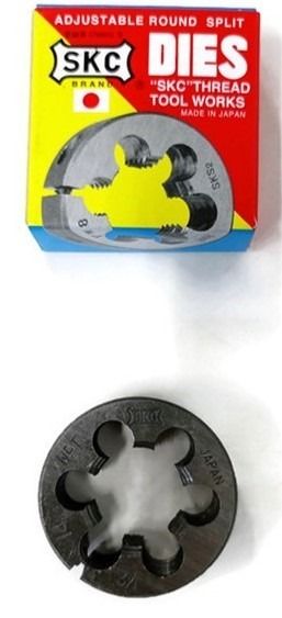 SKC Round Die 1-1/2" O.D. Sizes: 1/8 NPT27, 1/4 NPT18, 3/8 NPT18 & 1/2 ...