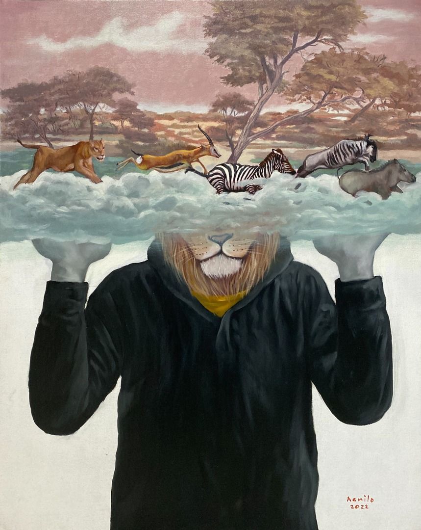 Sky is the Limit - Ranilo Zapanta, Hobbies & Toys, Stationary & Craft, Art & Prints on Carousell