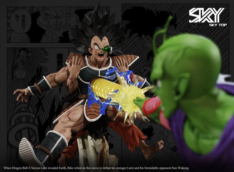 Sky Top Studio - Piccolo Vs Goku & Raditz, Hobbies & Toys, Toys & Games ...