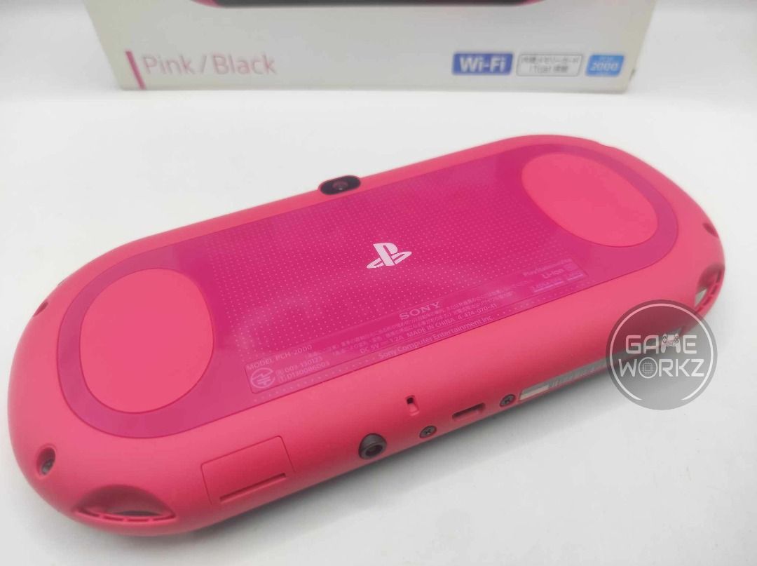Sony PS Vita 2000 Slim Pink Black (Japan Import), Video Gaming, Video ...