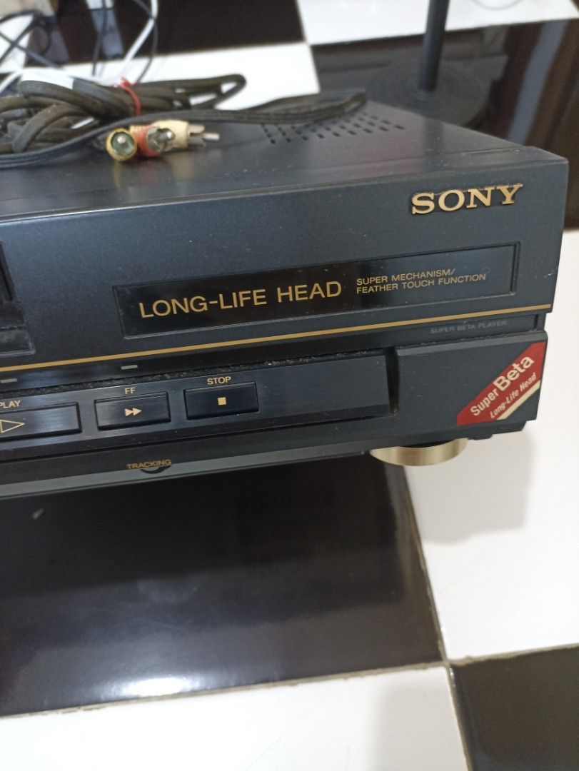 SONY SUPER BETA PLAYER, Elektronik, TV & Perlengkapan Hiburan di Carousell