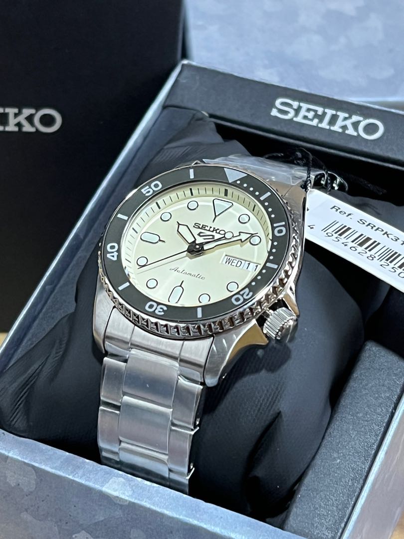 SRPK31K1 New 38mm Seiko 5 SKX SRPK31, Men's Fashion, Watches ...