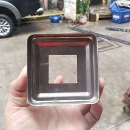 SS Square flange cover, Commercial & Industrial, Construction Tools ...