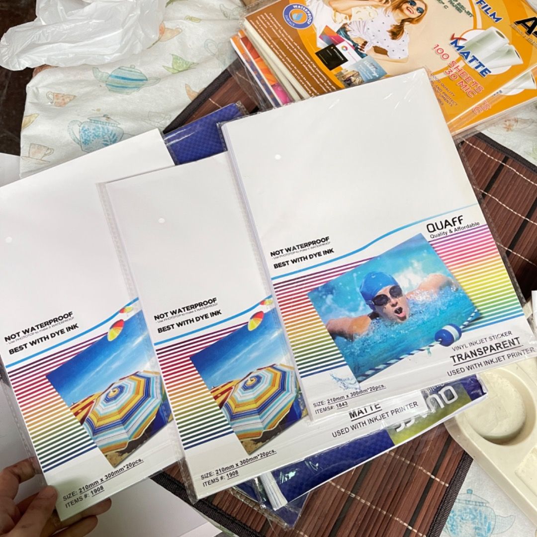 Sticker Paper, Laminating Film, Magnet Sheet, Inkjet Vinyl, Sticker ...