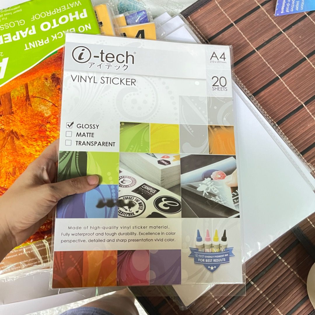 Sticker Paper, Laminating Film, Magnet Sheet, Inkjet Vinyl, Sticker ...