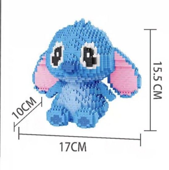 Stitch Nanoblock (Ready Made), Hobbies & Toys, Toys & Games on Carousell