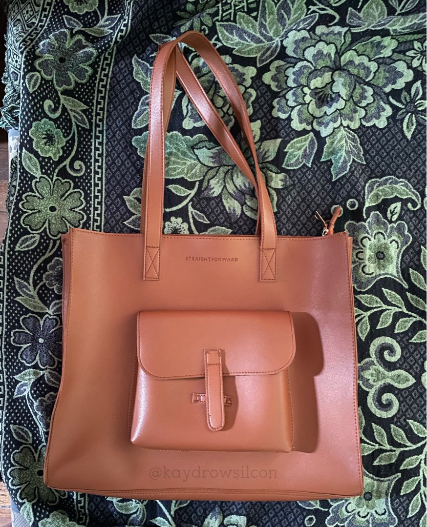 Straightforward DVL LANDSCAPE EXPANDABLE TOTE BAG, Women's Fashion ...