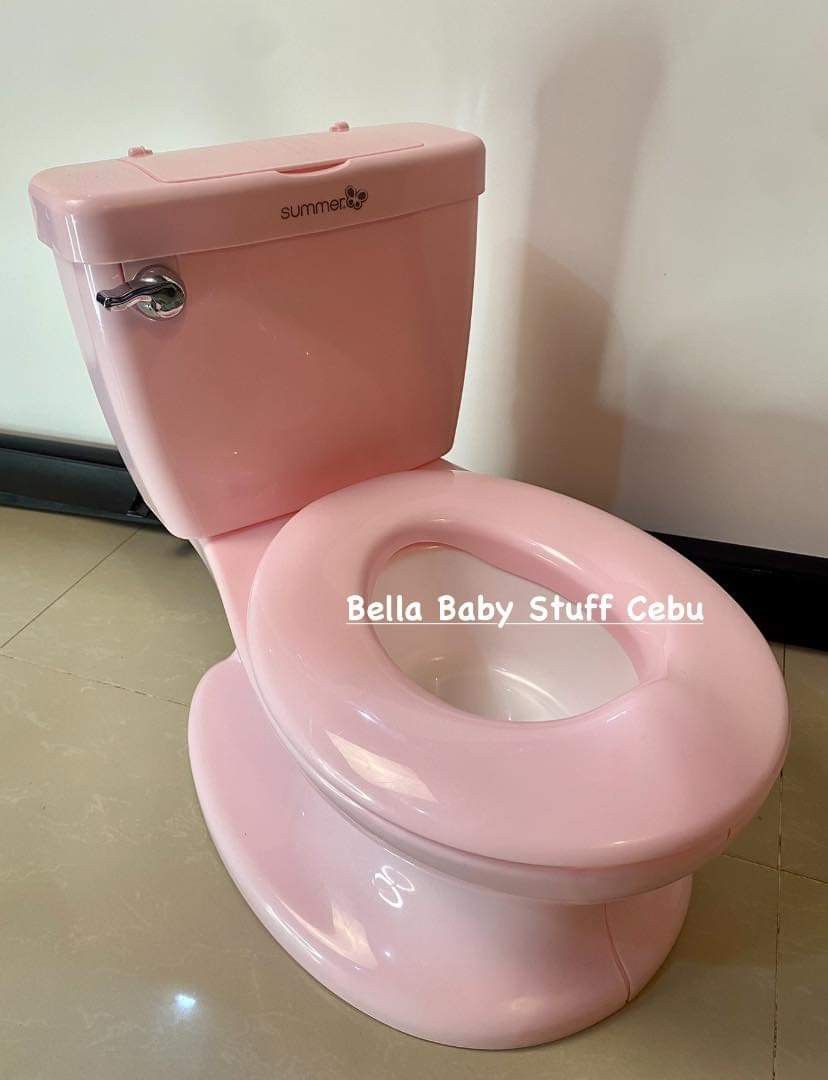 Summer My Size Potty, Pink Realistic Potty Training Toilet on Carousell