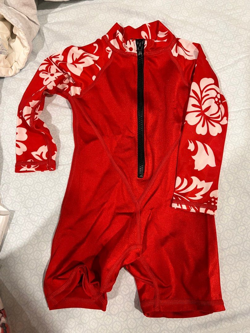 Swim suit one piece on Carousell