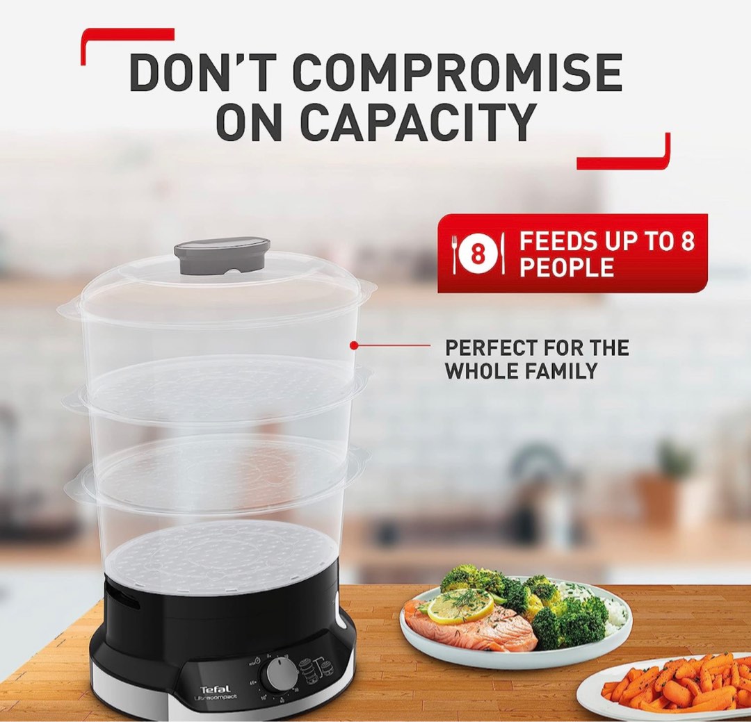 Tefal Ultracompact cooker/steamer 9L BRAND NEW, TV & Home Appliances ...