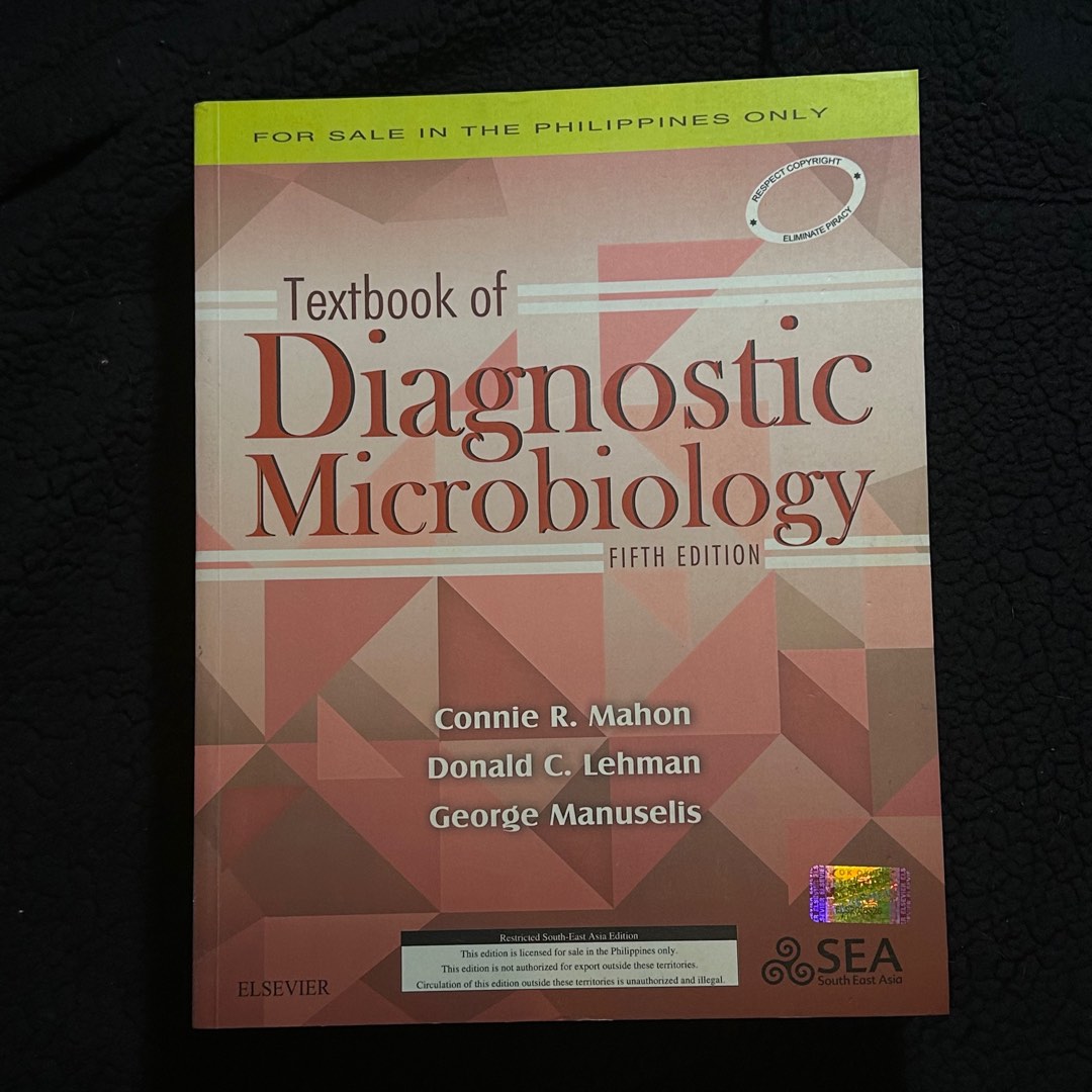 TEXTBOOK OF DAIGNOSTIC MICROBIOLOGY FIFTH EDITION (MAHON, LEHMAN ...