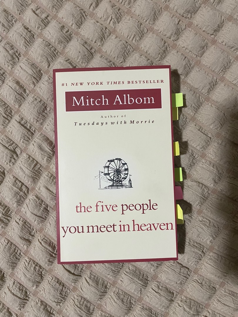 The five people you meet in heaven - Mitch Albom on Carousell