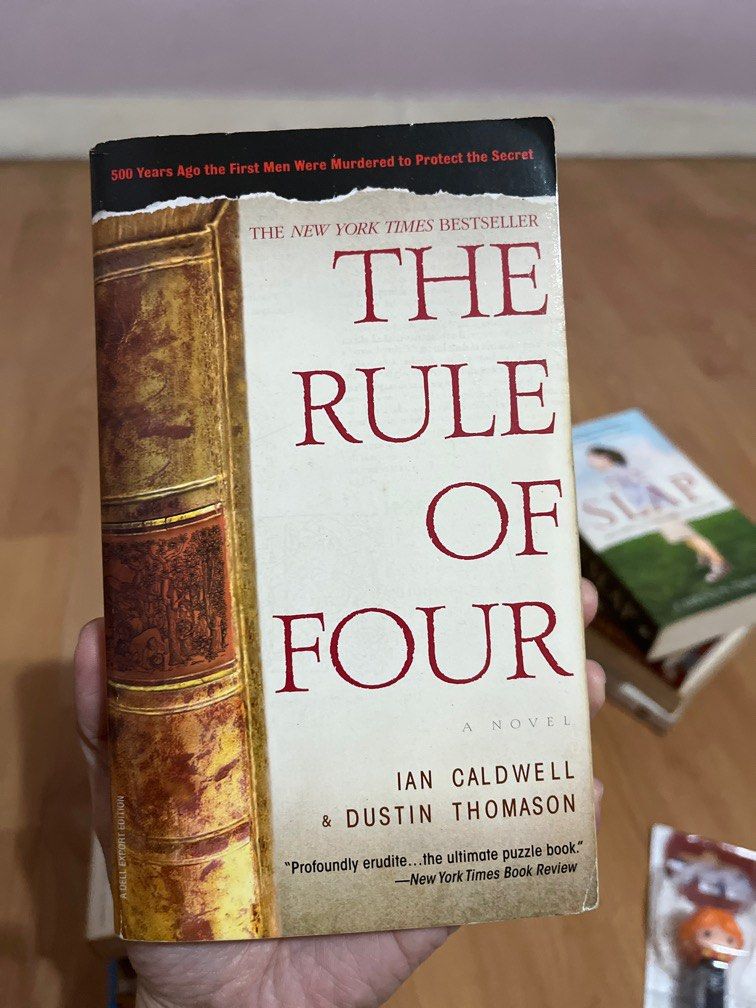 The Rule of Four by Ian Caldwell and Dustin Thomason on Carousell